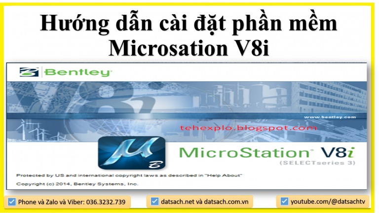 Hướng dẫn cài đặt phần mềm Microsation V8i bằng hình ảnh - Đất Sạch